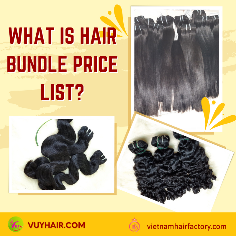 WHAT IS HAIR BUNDLE PRICE LIST? – vuyhair