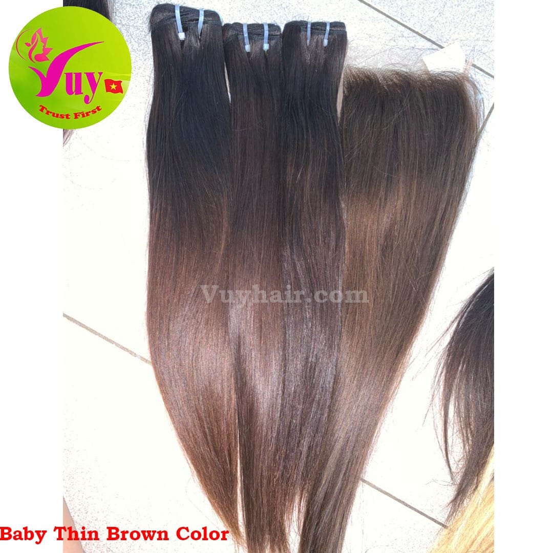 Baby Thin Straight Hair Extensions With The Highest Quality – vuyhair