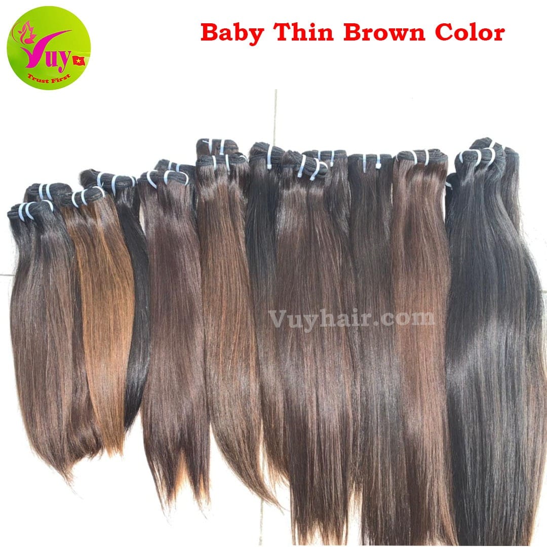 Baby Thin Straight Hair Extensions With The Highest Quality – vuyhair
